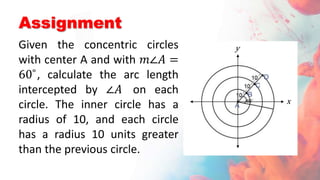 Arc Length & Area of a Sector.pptx