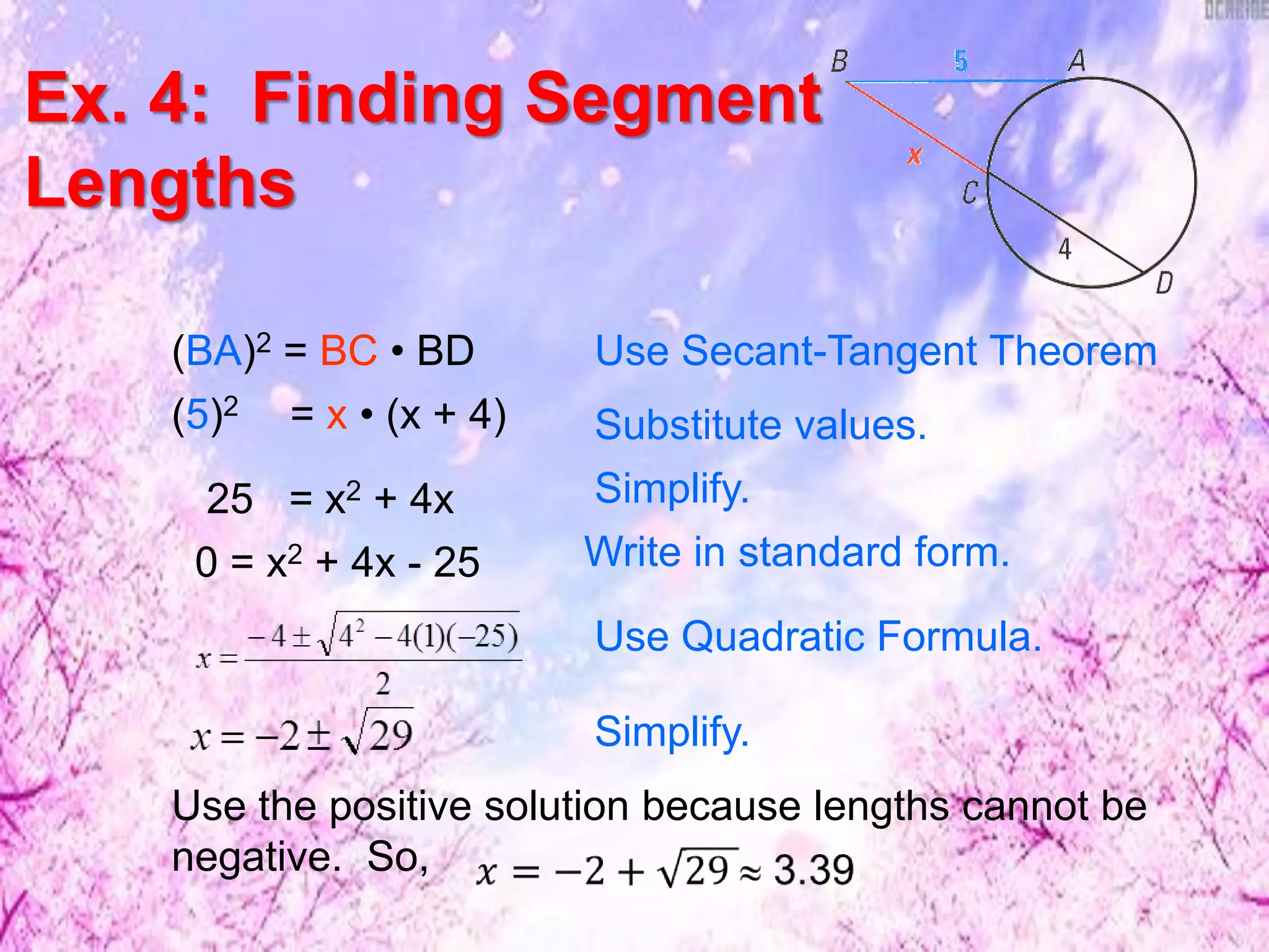 Arc length, area of a sector and segments of a circle | PDF