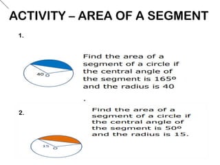 MATHEMATICS 10 Arc Length _Sectors_Segment | PPT