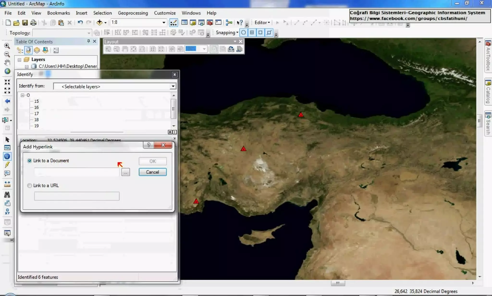 Arc map arcscene gis arcgis 10 hyperlink | PPT