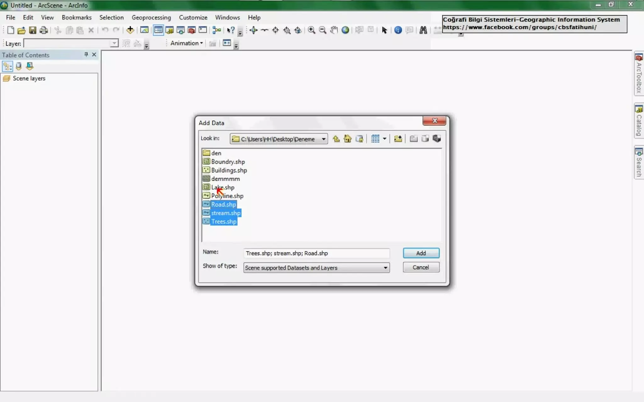 Arc Map Arcscene Gis Arcgis 10 Tutorial Animation Ppt