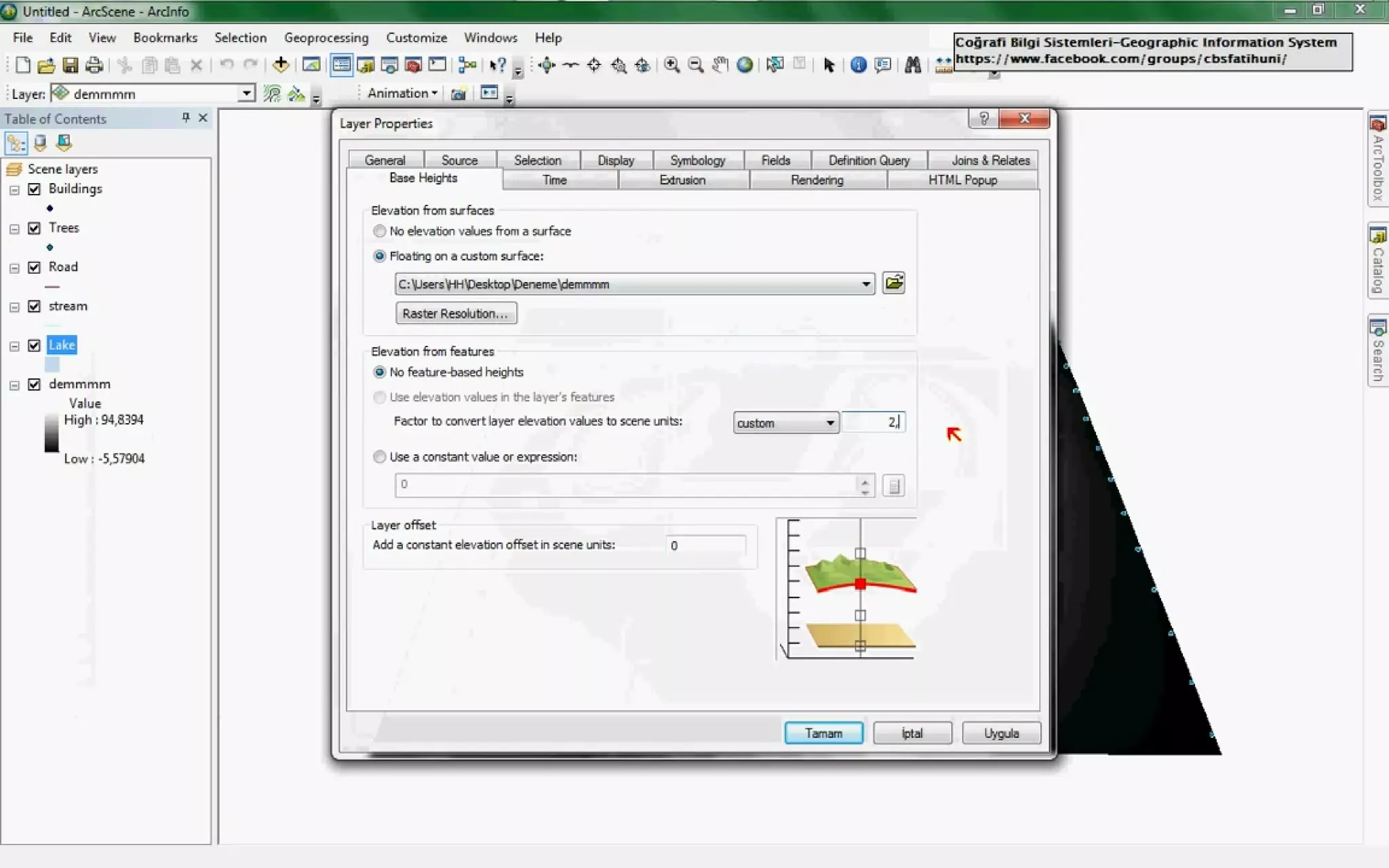 Arc Map Arcscene Gis Arcgis 10 Tutorial Animation Ppt