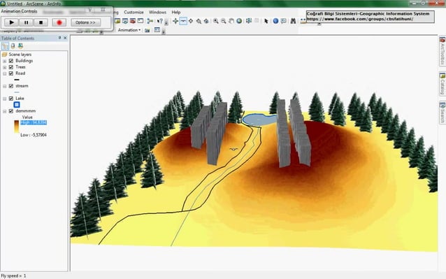 Arc Map Arcscene Gis Arcgis 10 Tutorial Animation