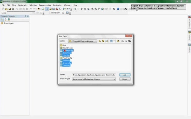 Arc Map Arcscene Gis Arcgis 10 Tutorial Animation