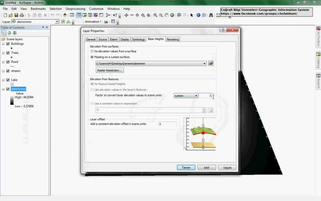 Arc Map Arcscene Gis Arcgis 10 Tutorial Animation