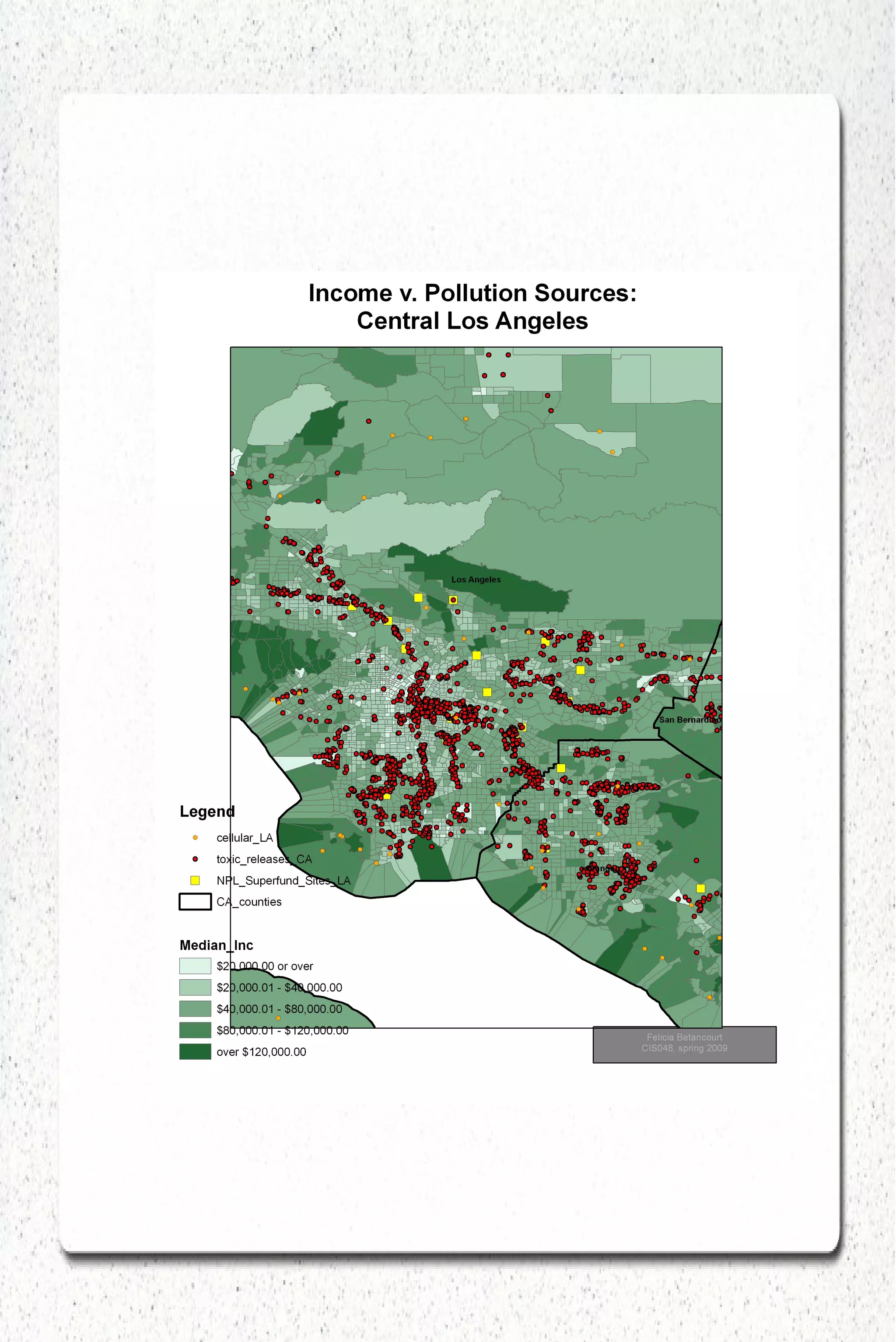 ESRI ArcMap Project | PDF