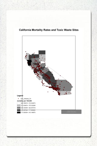 ESRI ArcMap Project | PPT | Geography | Science