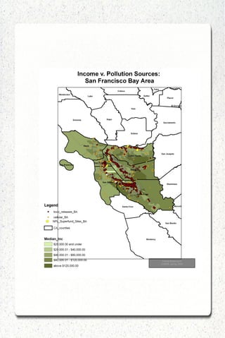 ESRI ArcMap Project | PPT | Geography | Science