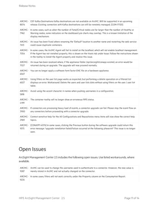 ArcSight Management Center 2.5 Release Notes | PDF