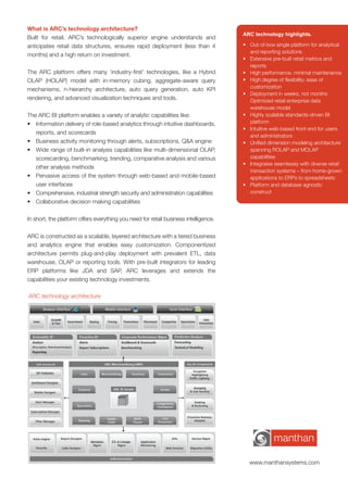 ARC Merchandise Analytics Brochure | PDF