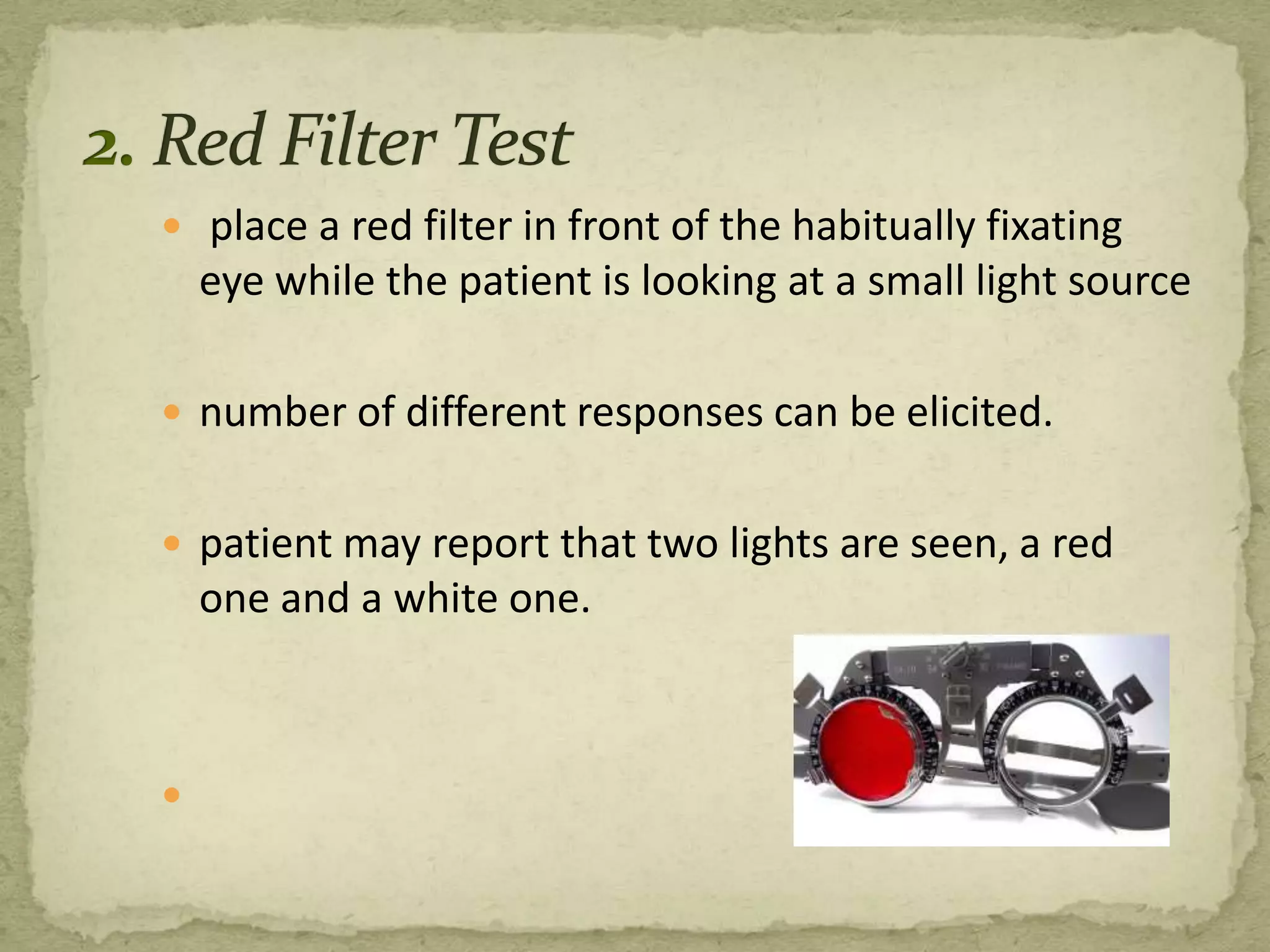 ARC: abnormal retinal correspondence, eccentric fixation | PPTX
