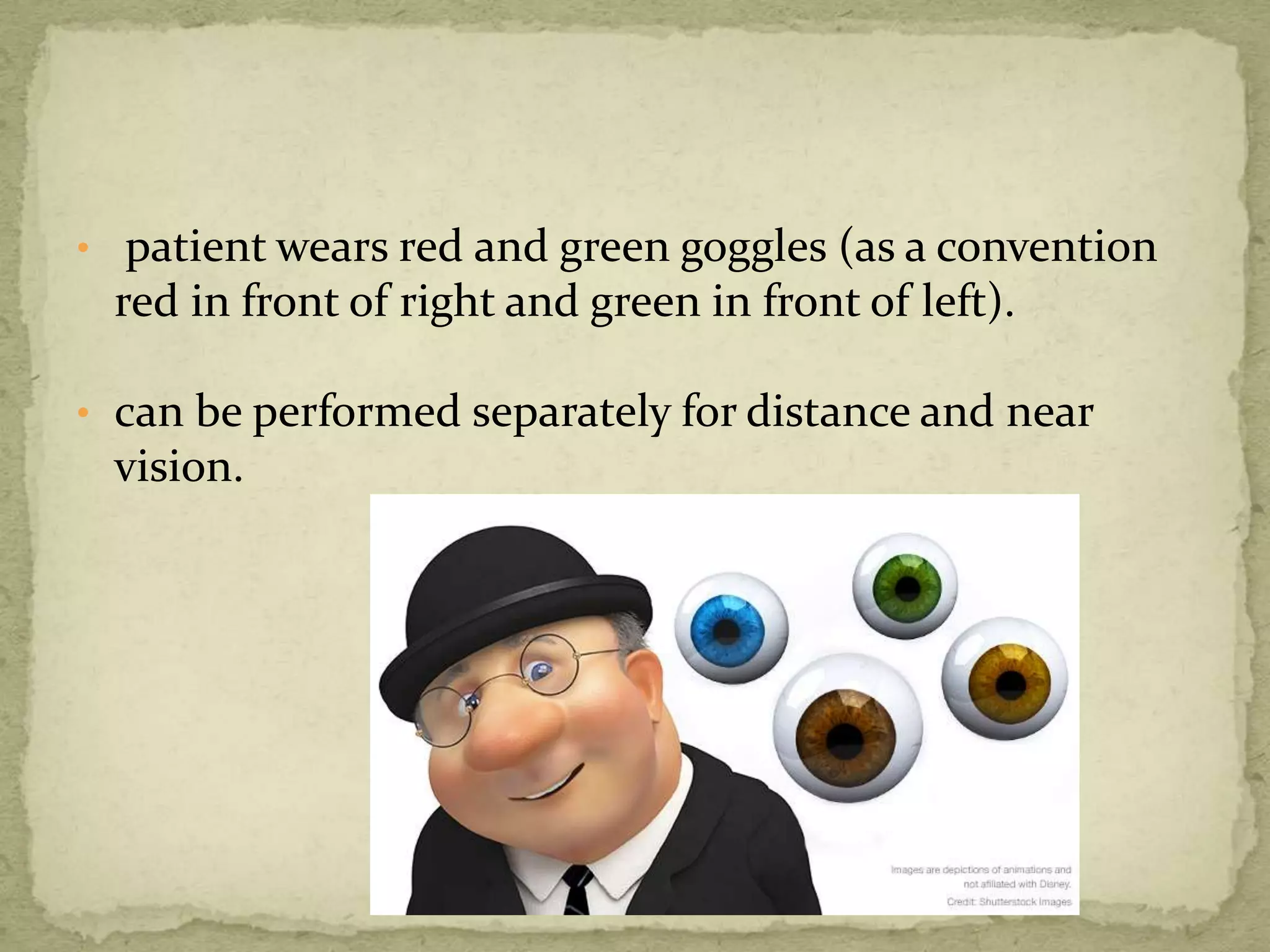ARC: abnormal retinal correspondence, eccentric fixation | PPTX