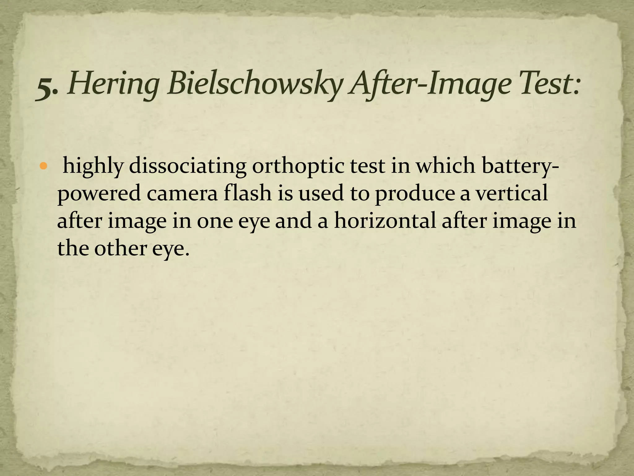 ARC: abnormal retinal correspondence, eccentric fixation | PPTX