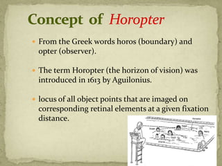 ARC: abnormal retinal correspondence, eccentric fixation | PPTX
