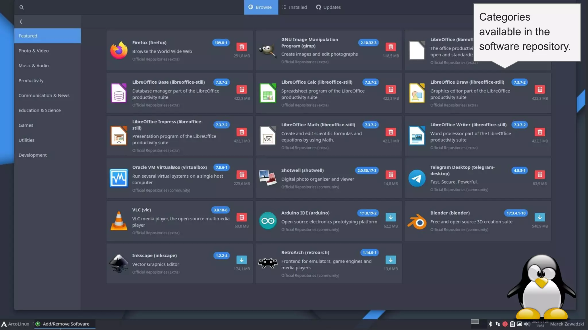Arco Linux Introduction. Lets see how it looks? | PPT
