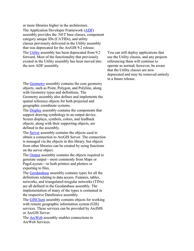 Arc Objects Library Reference Pdf