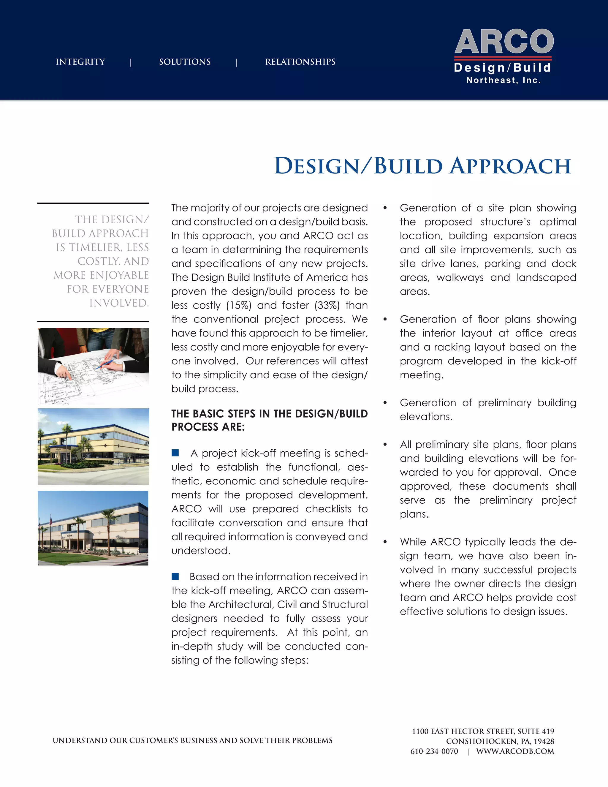 Arco Design Build Capabilities Package | PDF