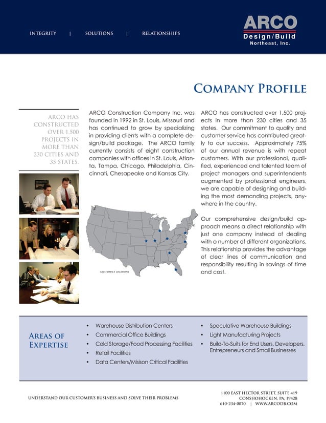 Arco Design Build Capabilities Package | PDF