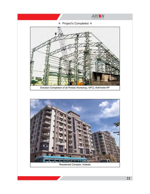 Arcon Engineering and Services Profile | PDF | Civil Engineering ...