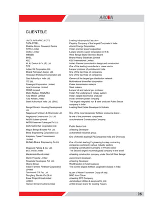 Arcon Engineering and Services Profile | PDF | Civil Engineering ...