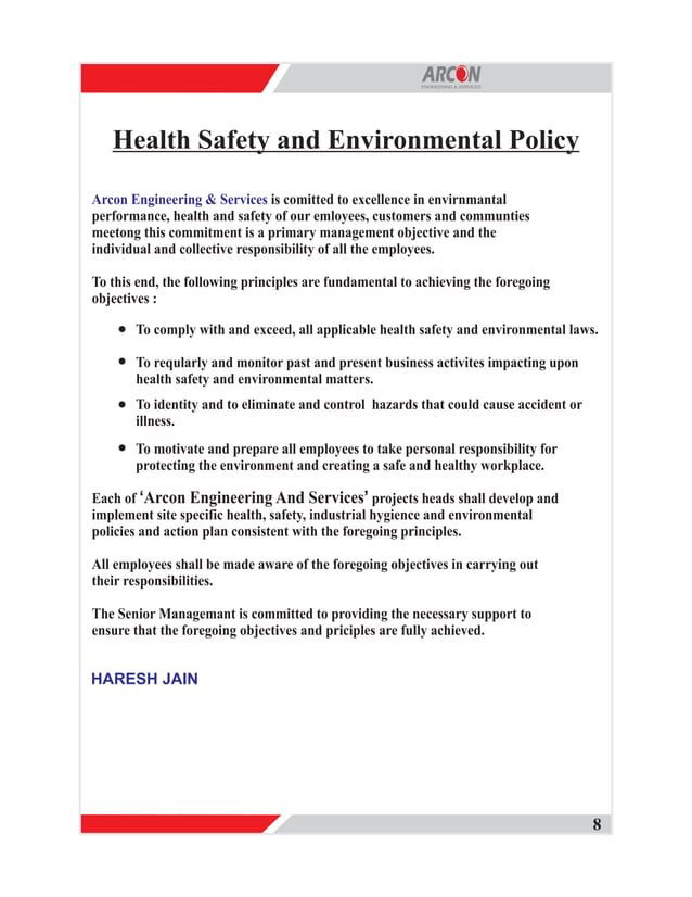 Arcon Engineering and Services Profile | PDF | Civil Engineering ...