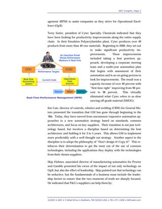 ARC Operational Excellence Forum in Orlando Highlights | PDF