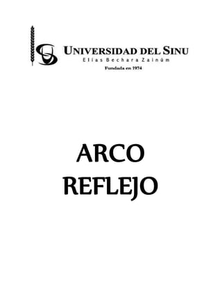 Arco reflejo fisiologia sustentacion | DOCX