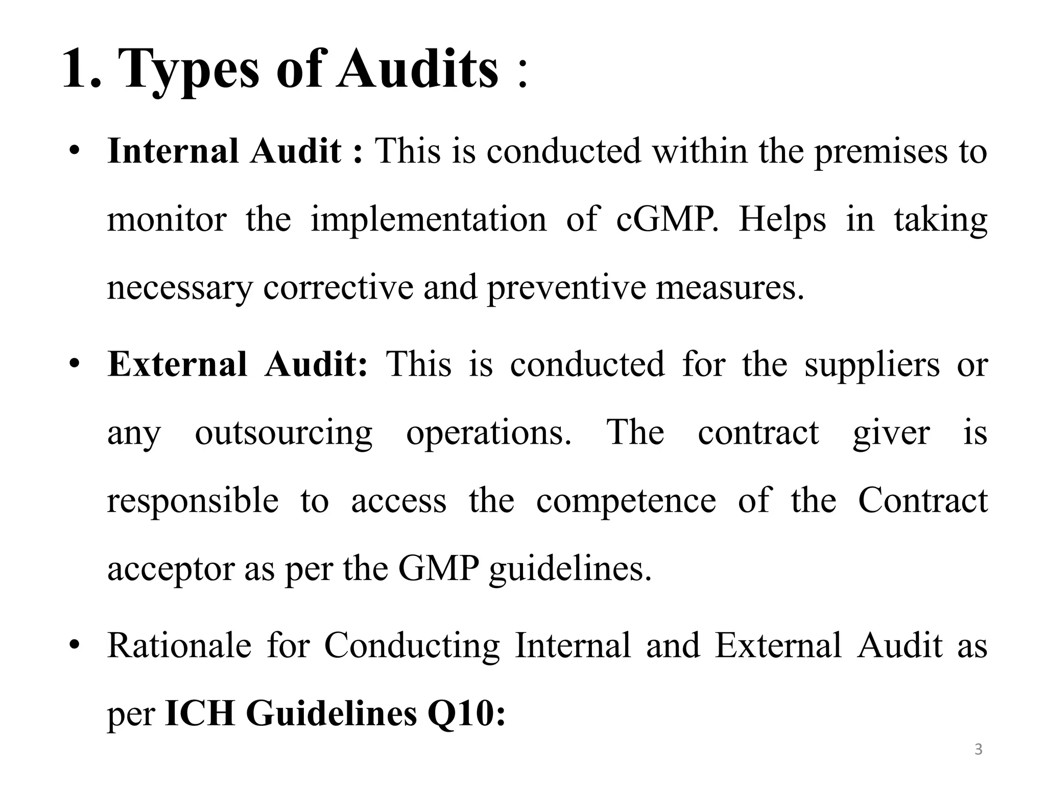 Overview on audit; A&RC | PPTX