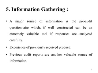 Overview on audit; A&RC | PPTX
