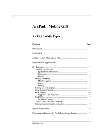 Arcpad | PDF