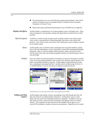 Arcpad | PDF