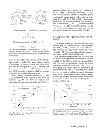 Mechanism of fullerene synthesis in the ARC REACTOR (Vivek Chan 2013) | PDF