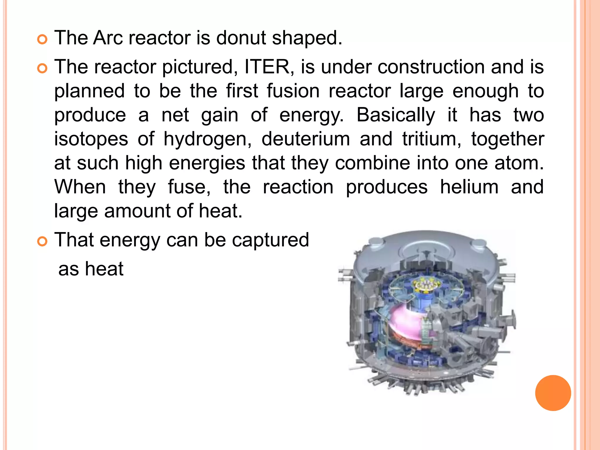 Arc reactor | PPTX