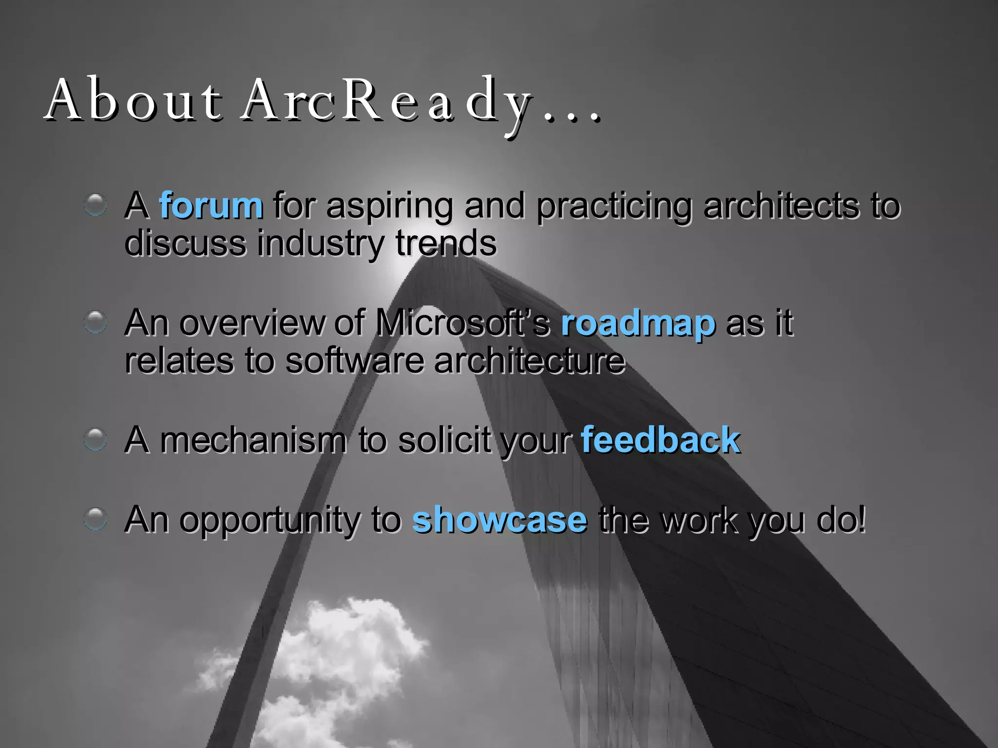 ArcReady - Architecting Modern Distributed Applications | PPT ArcReady - Architecting Modern Distributed Applications | PPT
