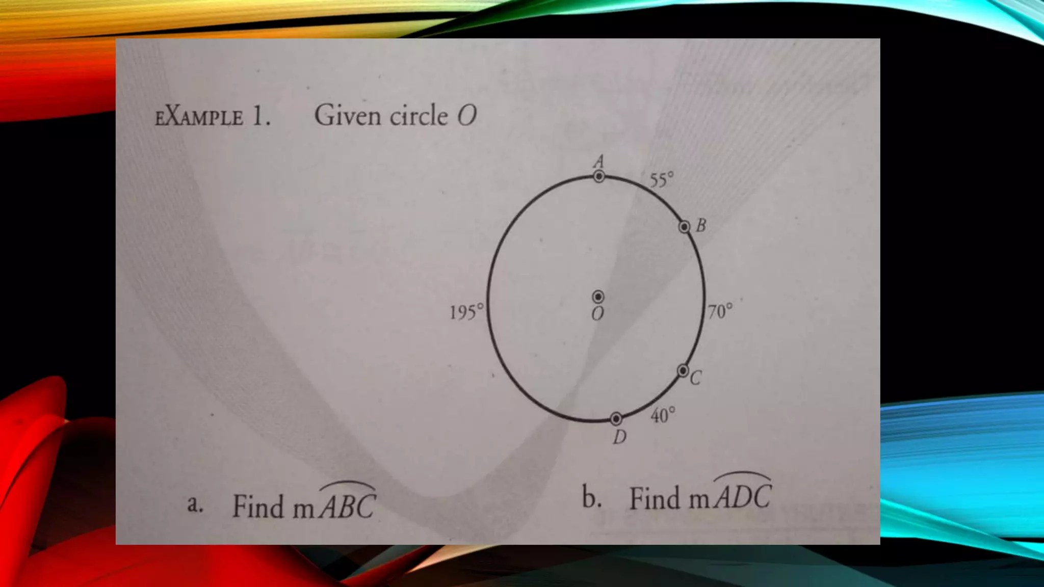 Arcs and Central Angles | PPTX
