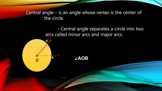 Arcs and Central Angles | PPTX