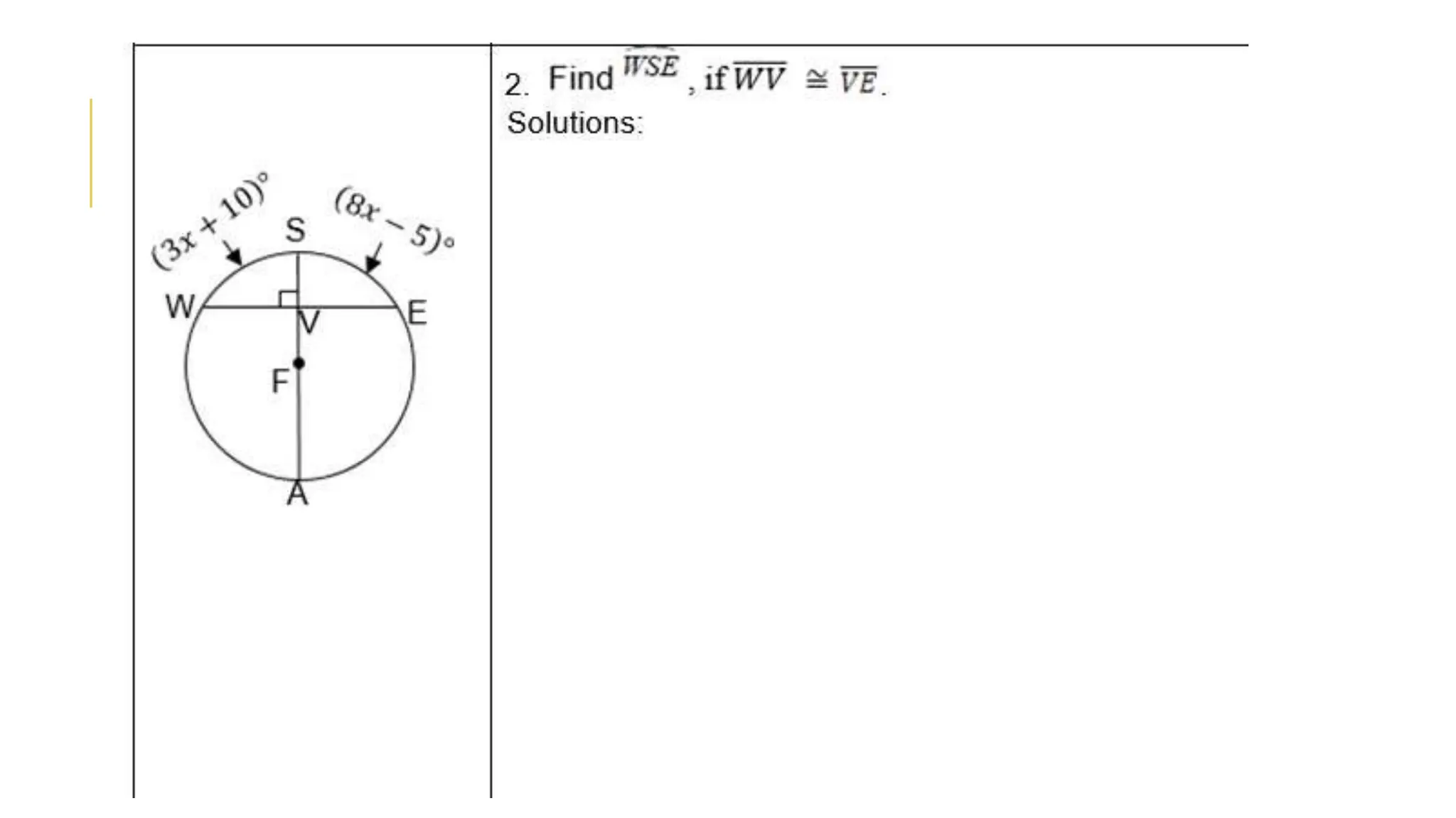 ARCS and chords.pptx Mathematics garde 10 lesson about circles. This is ...