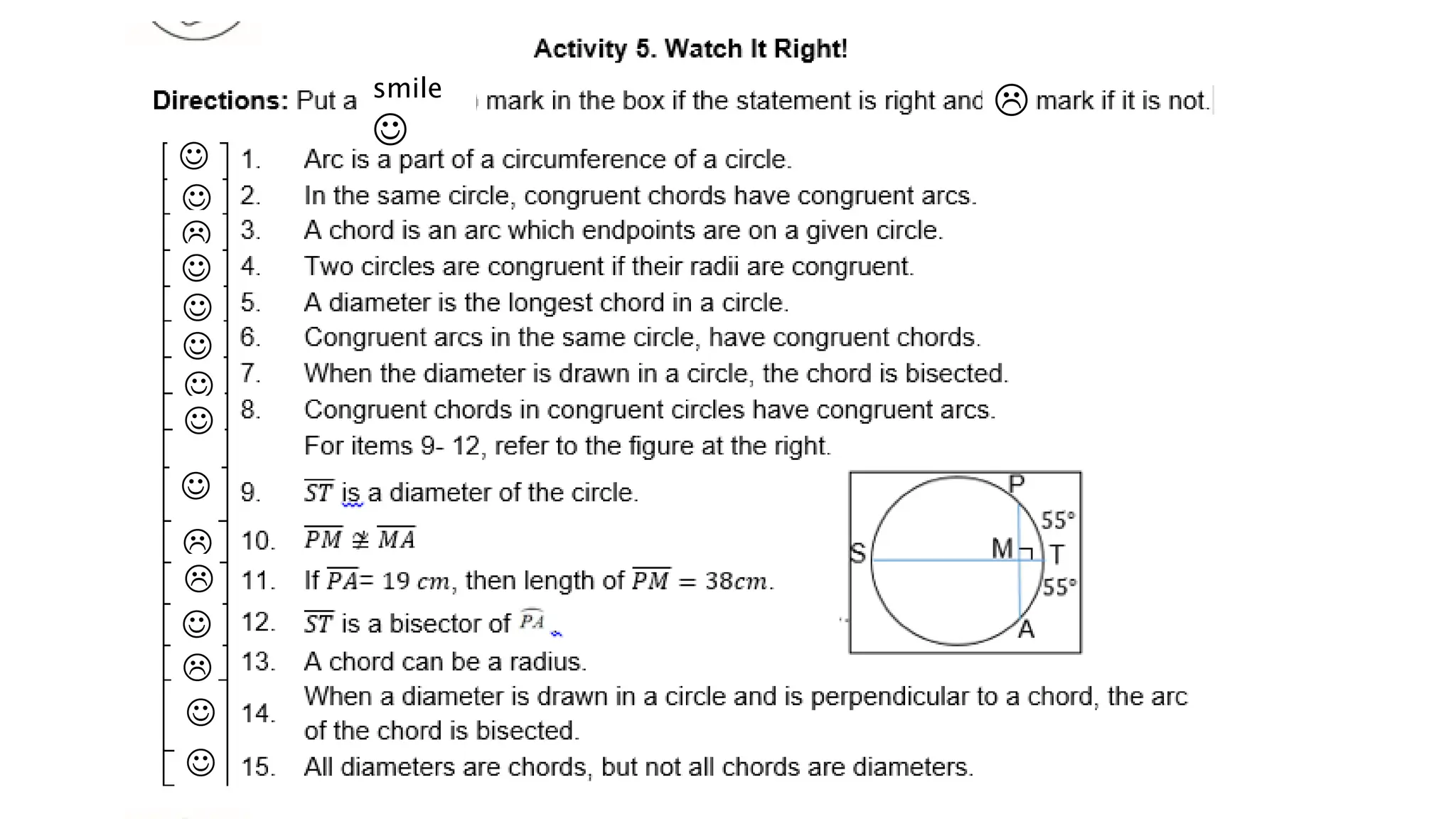 Arcs And Chords Pptx Mathematics Garde 10 Lesson About Circles This Is The Lesson About The