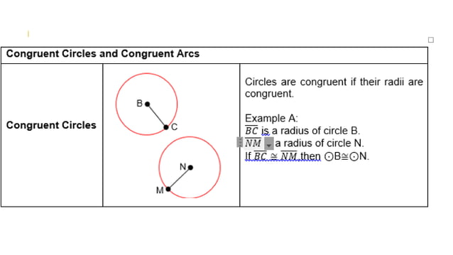 ARCS and chords.pptx Mathematics garde 10 lesson about circles. This is ...