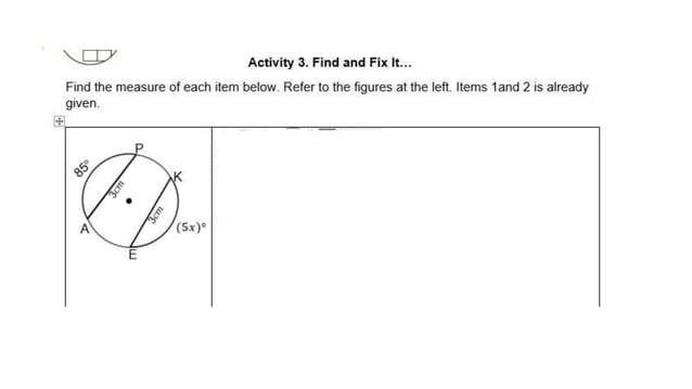 ARCS and chords.pptx Mathematics garde 10 lesson about circles. This is ...
