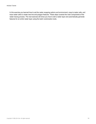 Arcscan tutorial | PDF