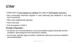 arc welding types ,cause, presentationppt | PPTX