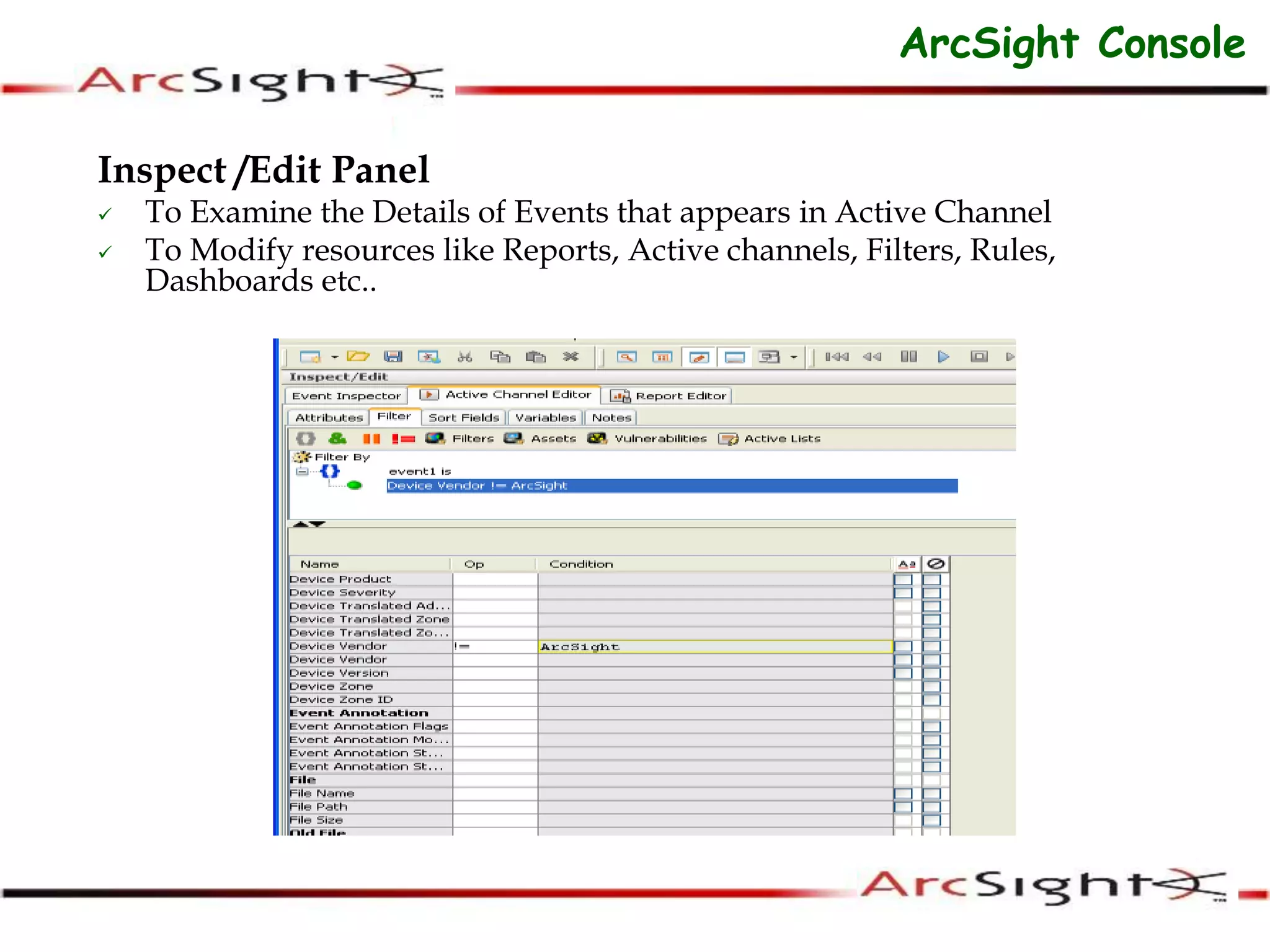 ArcSight Basics.ppt