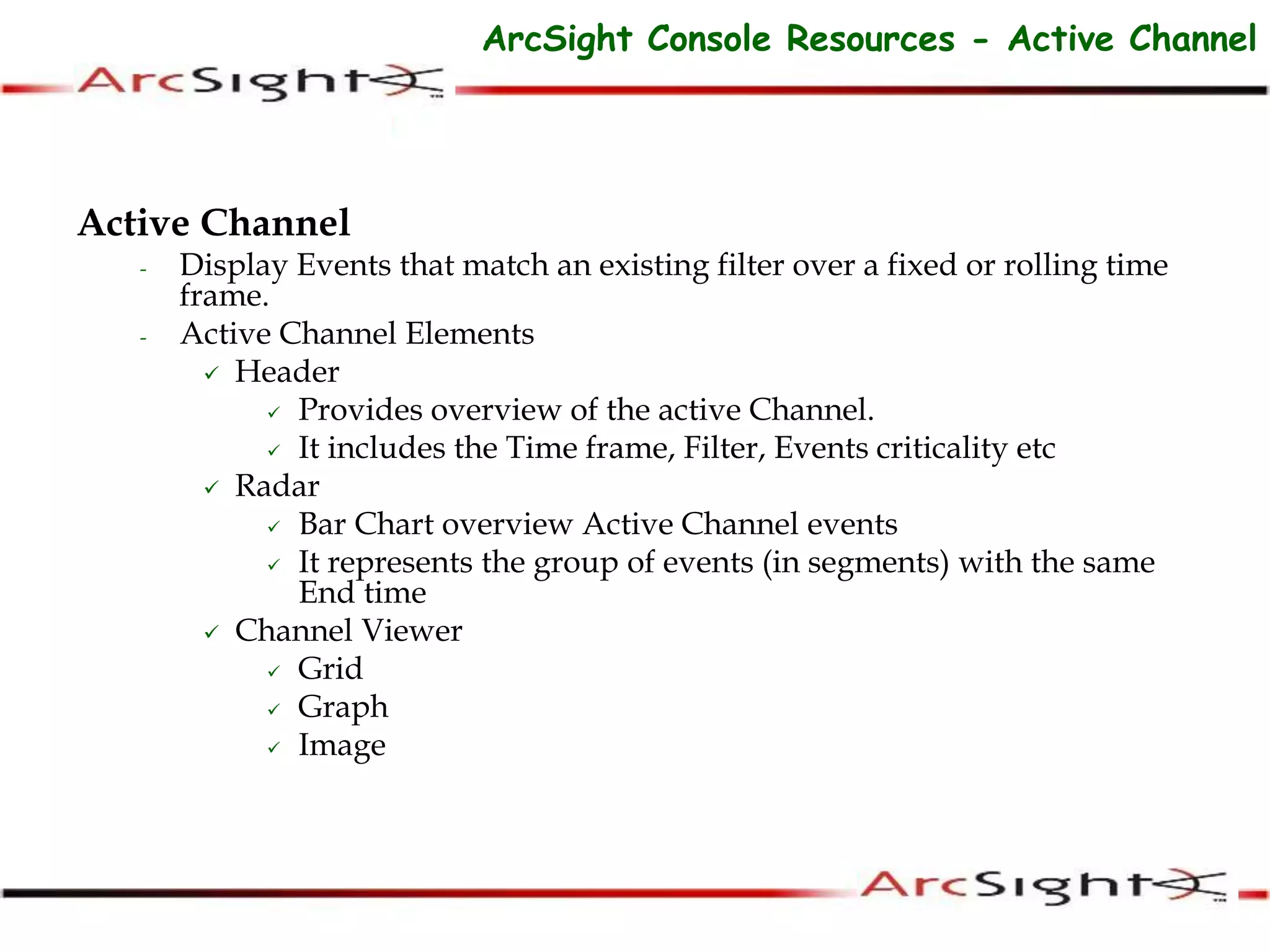 ArcSight Basics.ppt