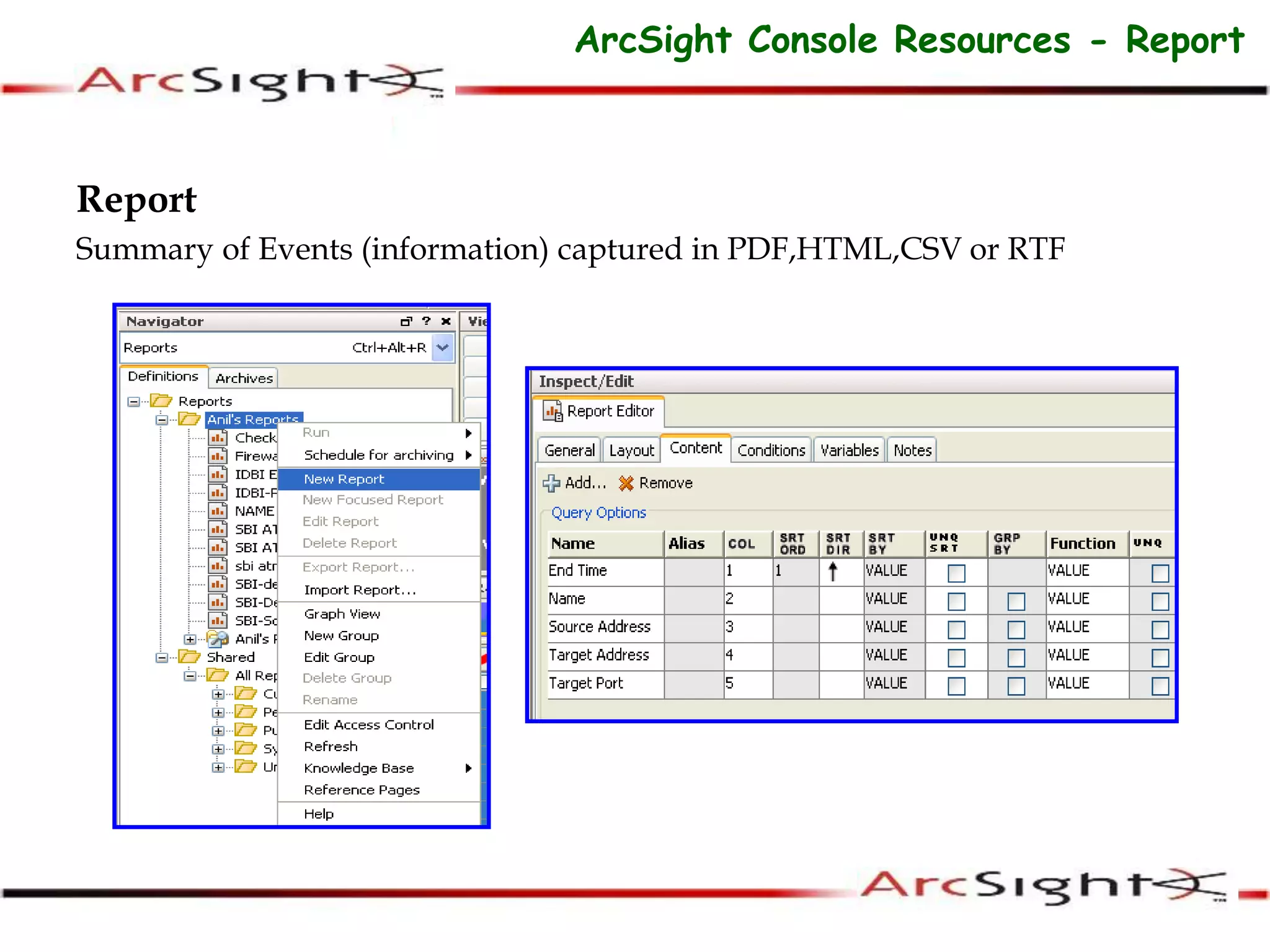 ArcSight Basics.ppt