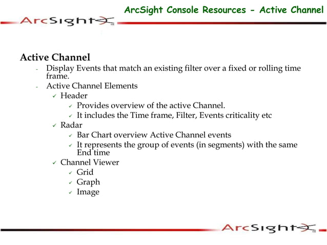 ArcSight Basics.ppt | Operating Systems | Computer Software and Applications