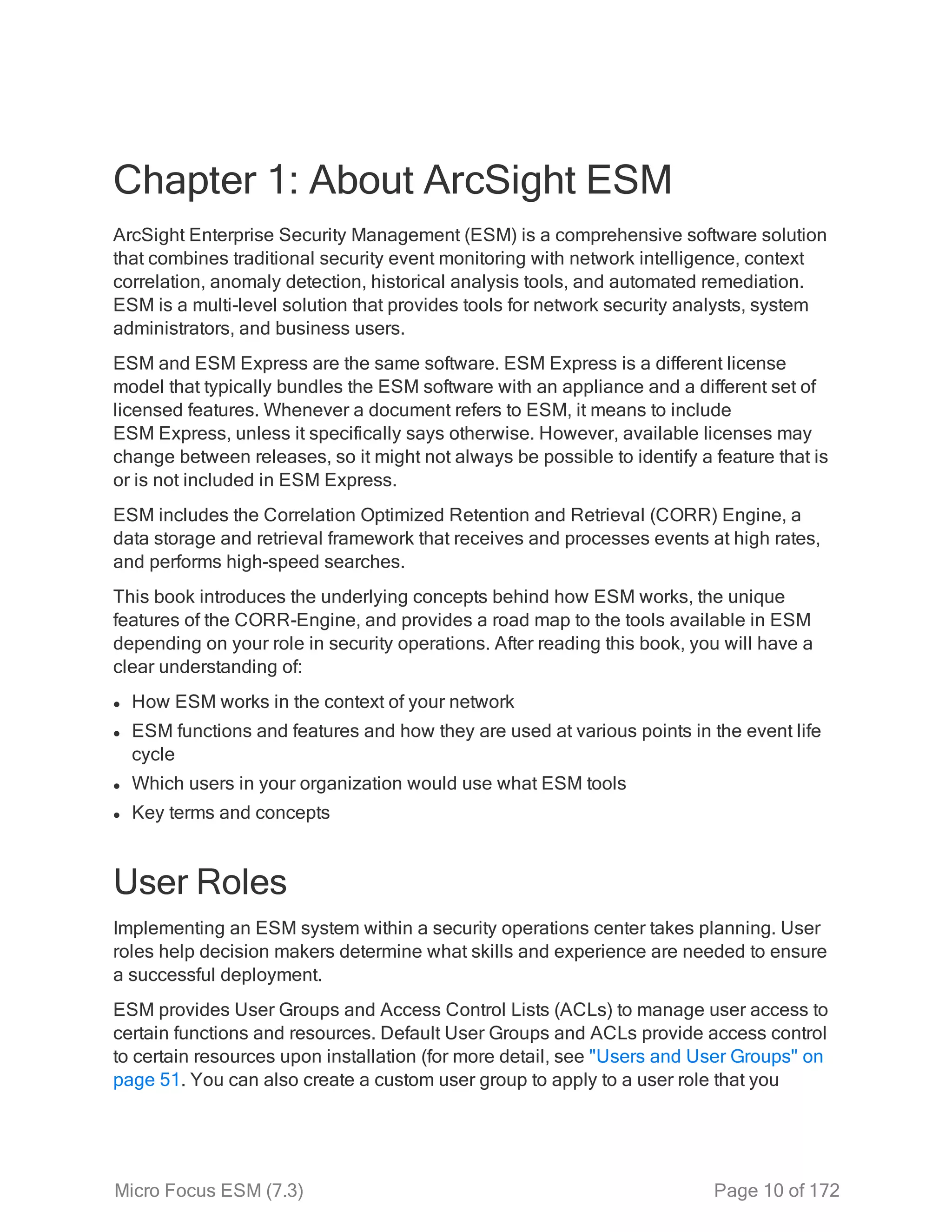 Arcsight explained | PDF