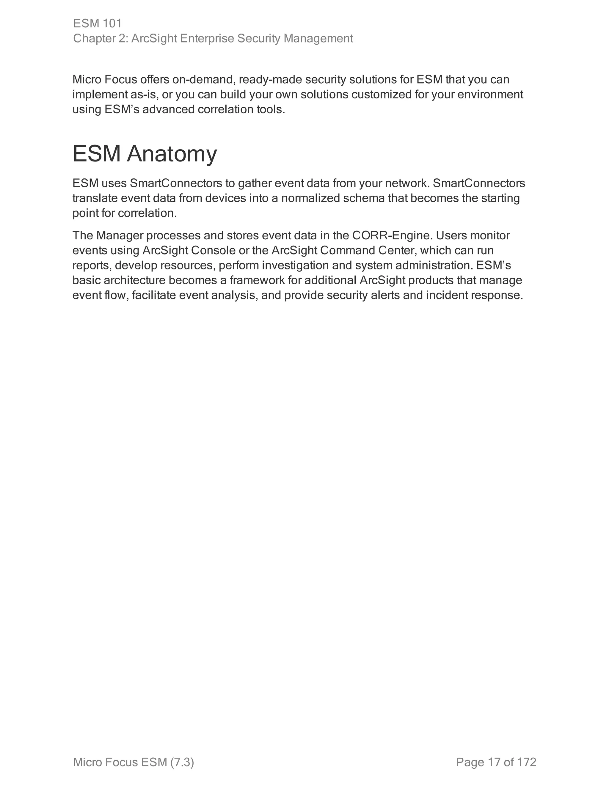 Arcsight explained | PDF