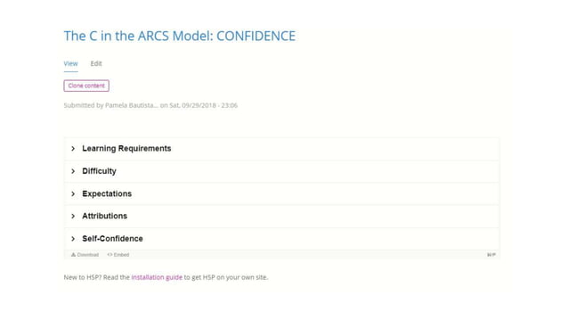 ARCS Model Pamela Bautista Garcia and Susie Zavala | PPTX