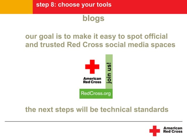 American Red Cross Social Media Guidelines | PDF